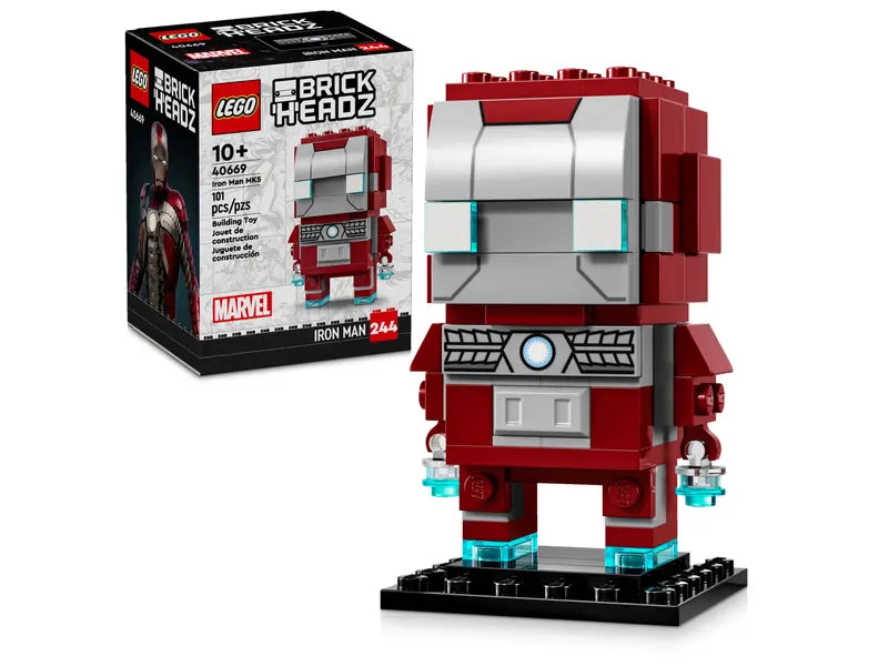 Lego® Brickheadz - Marvel - Figura Iron Man MK5 40669 – G Studs